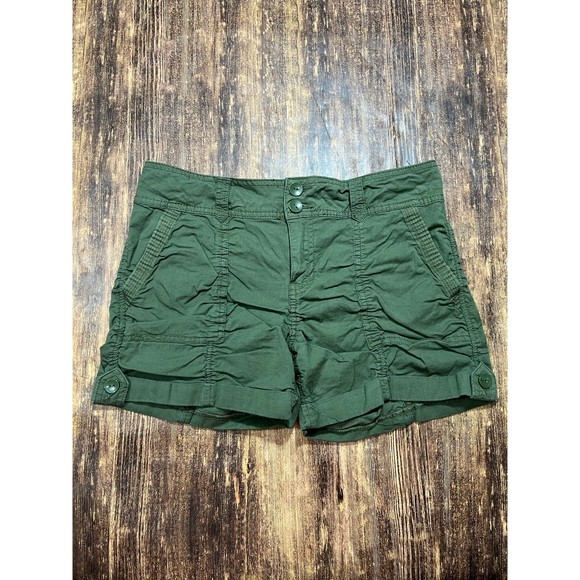 True Craft | Shorts | True Craft Olive Green Sz 1 Rouched Stretch ...